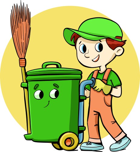 Wheelie Bin Cartoon Vector Images (87)