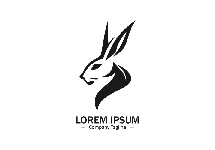 Jumping Rabbit Silhouette Vector Images (over 2,200)