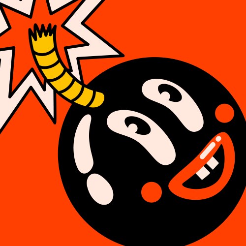 Cartoon Head Exploding Vector Images (over 180)