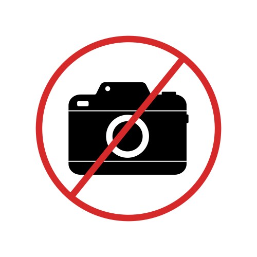No Photography Sign Vector Images (over 2,900)