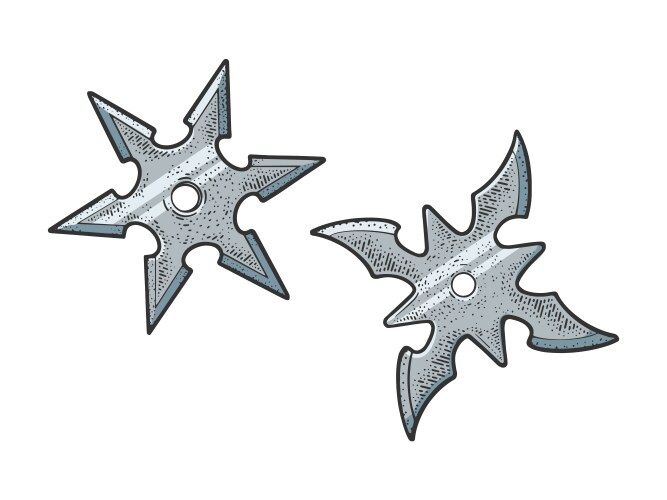 Ninja Star Vector Images (over 5,100)