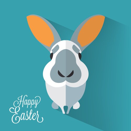 Easter bunny Royalty Free Vector Image - VectorStock