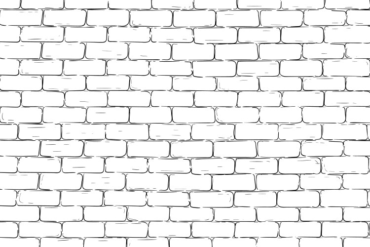 Brick stone trackway Royalty Free Vector Image