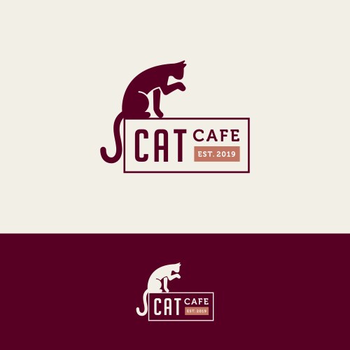 Pets logos design set Royalty Free Vector Image