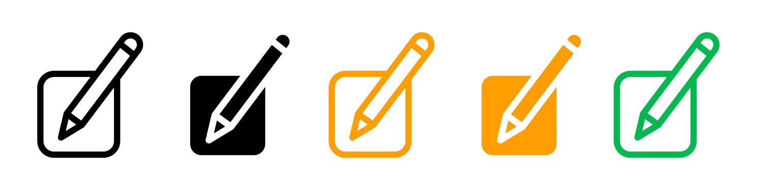 Edit tool icon perfect for text editing Royalty Free Vector