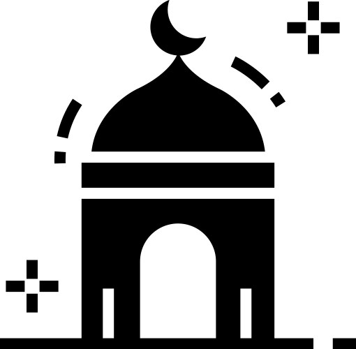 Islamic mosque Royalty Free Vector Image - VectorStock