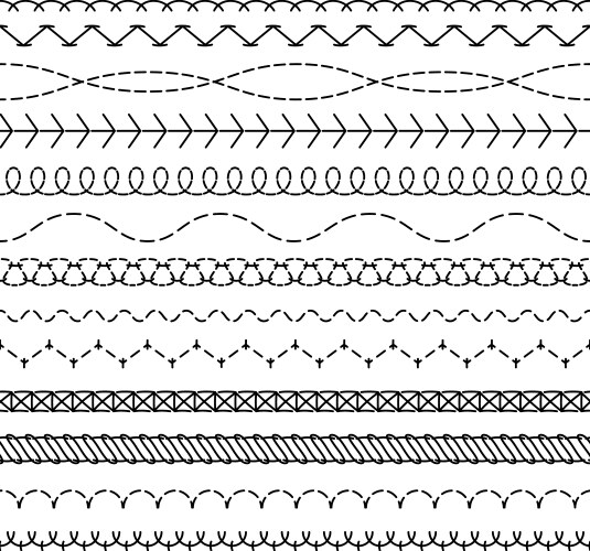 Sewing Stitch Vector Images (over 23,000)