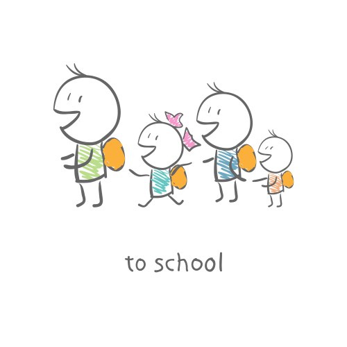 Go to School Vector Images (over 6,400)