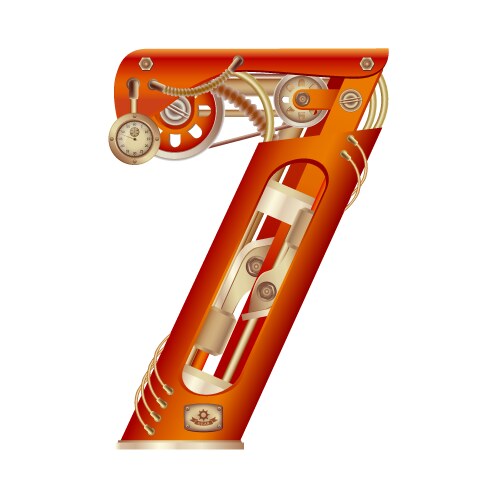 Number 7 Vector Images & Graphics for Commercial Use | VectorStock
