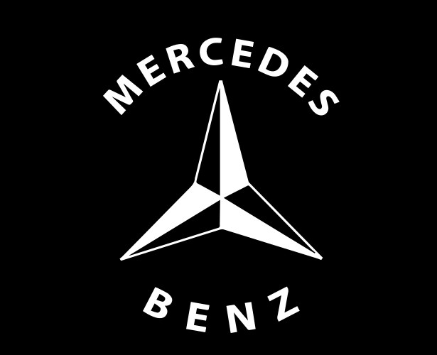 Mercedes logo Vector Images & Graphics for Commercial Use | VectorStock