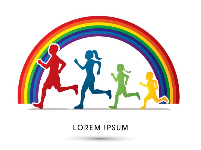 Running Logo Family Vector Images (over 2,200)