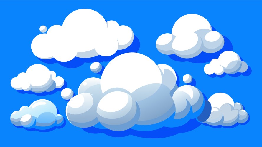 Colourful Clouds Vector Images (over 12,000)