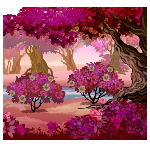 Trees and Stream Vector Images (over 4,800)