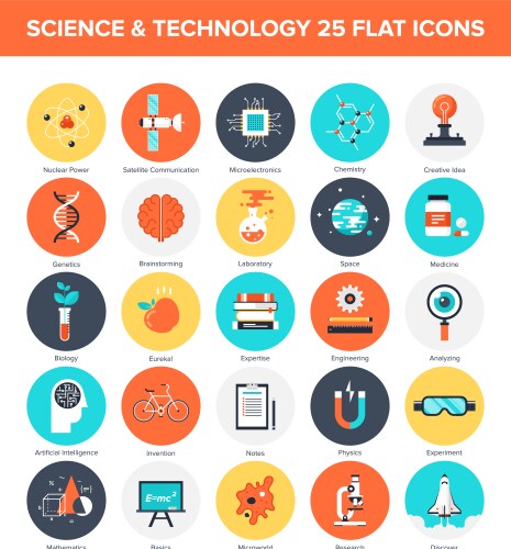 Science Icons Vector Images (over 770,000)