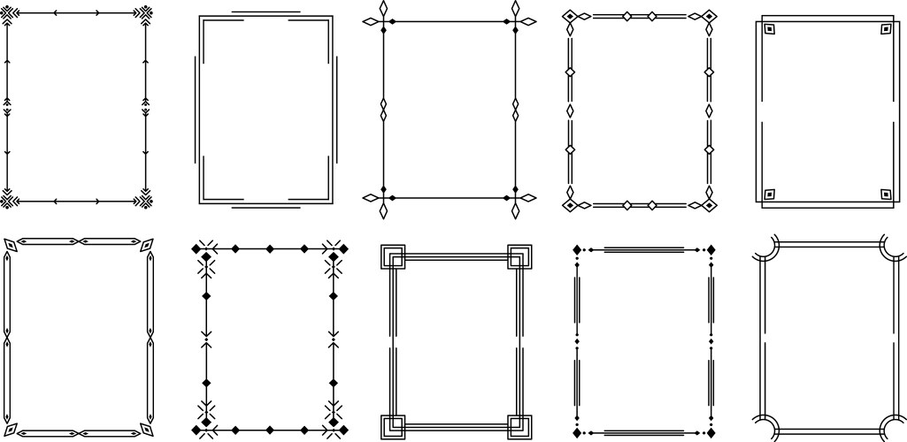 Square Outline Vector Images (over 260,000)