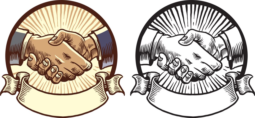 Hand Shake Vector Images (over 29,000)