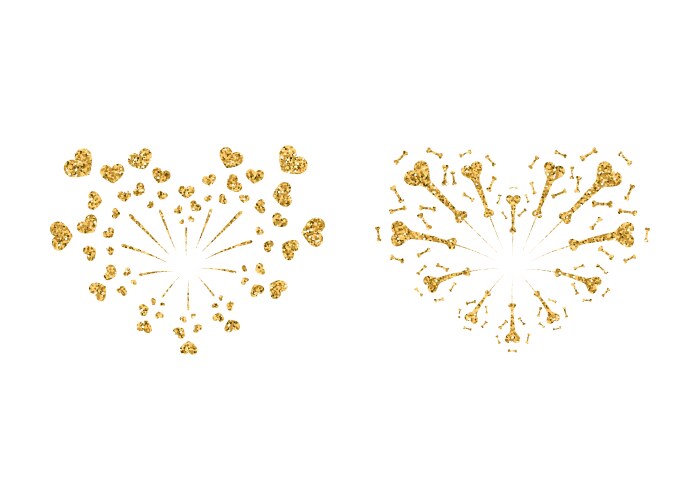 Sparkle gold stars set isolated transparent Vector Image