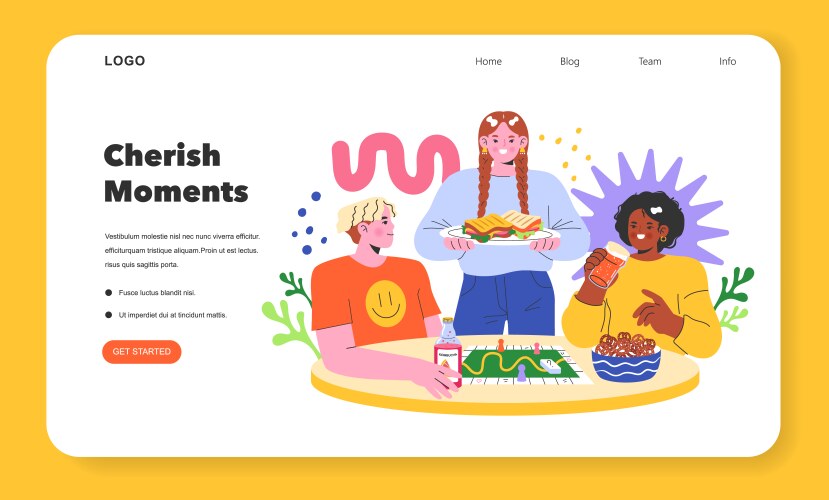 Yolo concept flat Royalty Free Vector Image - VectorStock