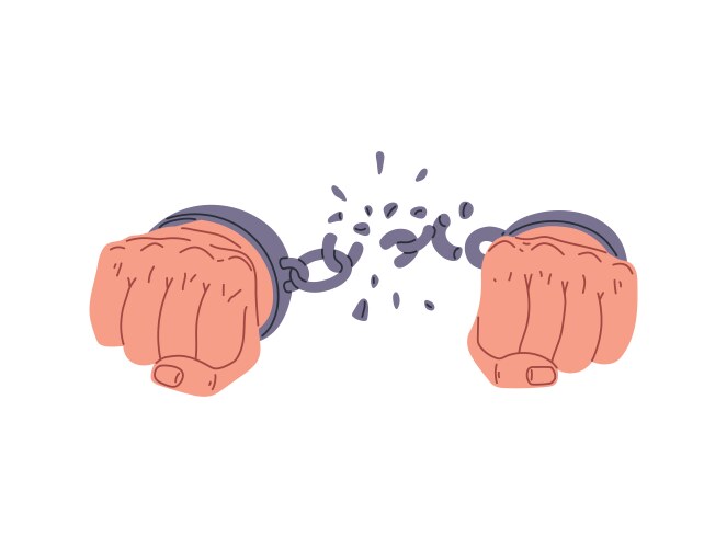 Fists Breaking Chains Vector Images (over 270)