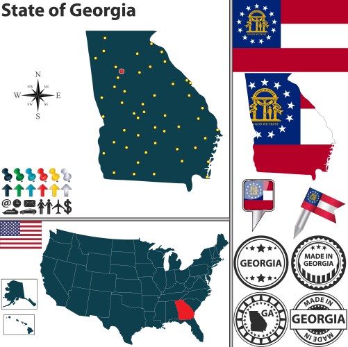 Georgia Vector Images (over 13,000)