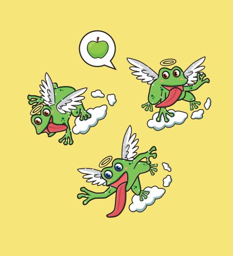 Arcade frog Royalty Free Vector Image - VectorStock