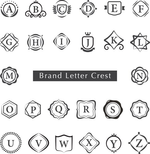 Crest Letter Vector Images (über 48,000)