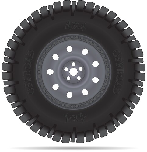 Off road rim logo Royalty Free Vector Image - VectorStock