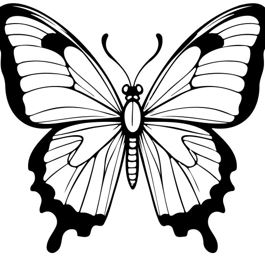 Butterfly Line Drawing Vector Images (over 14,000)