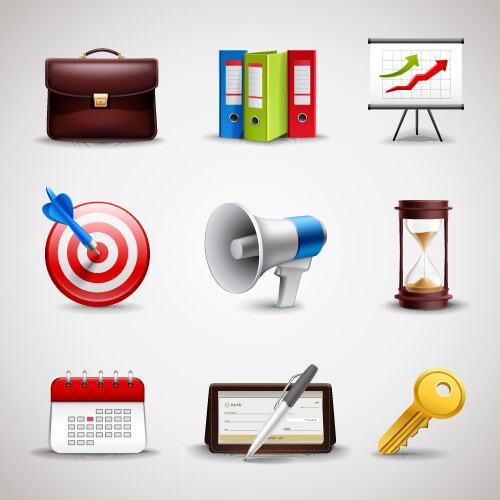 France icons set Royalty Free Vector Image - VectorStock