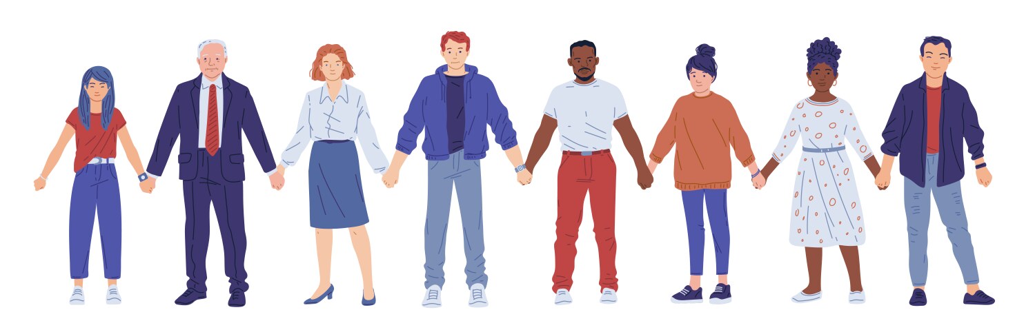 Cartoon Group of People Vector Images (over 140,000)