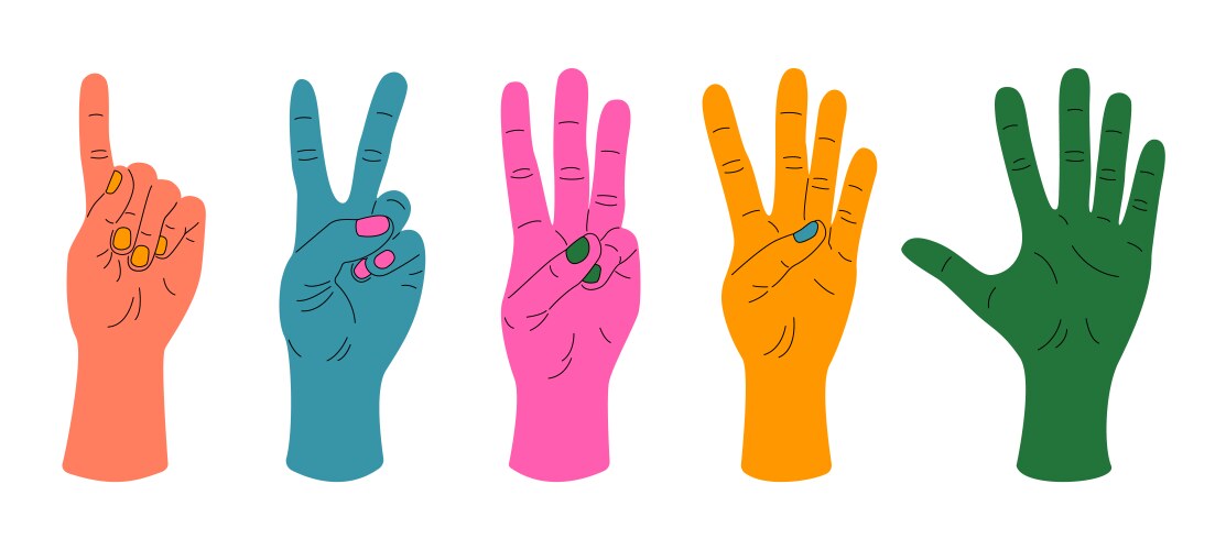 Cartoon Middle Finger Vector Images (over 1,000)
