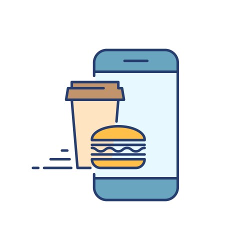 Phone Order Food Vector Images (over 14,000)