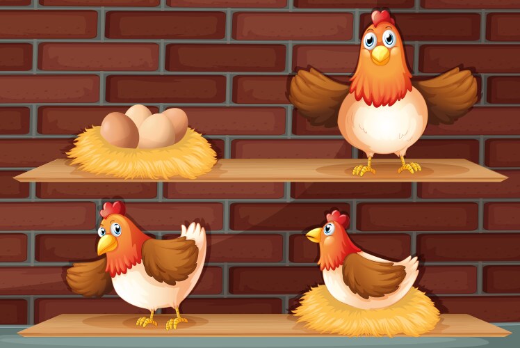 Laying Hen Vector Images (over 660)