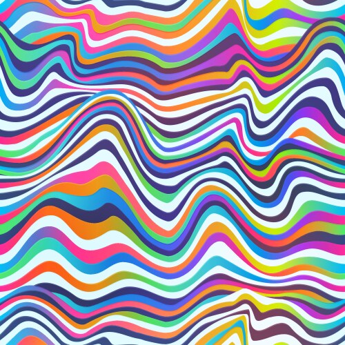 Rainbow triangle seamless pattern Royalty Free Vector Image
