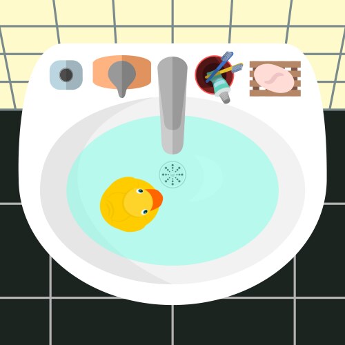 Bathroom Sink Top View Vector Images (over 220)
