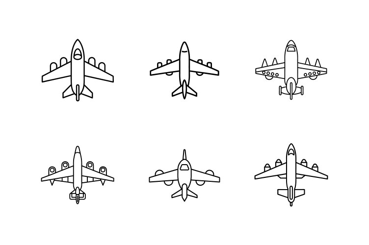 Aircraft Outline Vector Images (over 38,000)