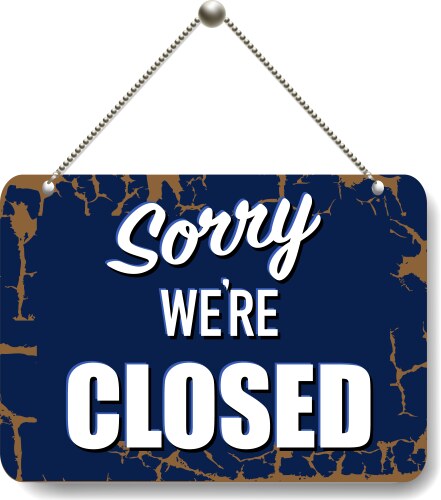 Closing Early Sign Vector Images (46)