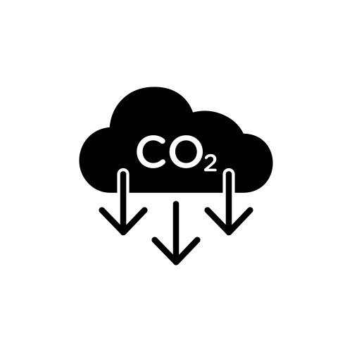 Co2 emissions icon Royalty Free Vector Image - VectorStock