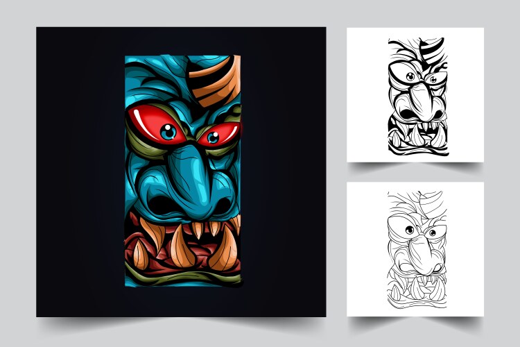 Satan artwork Royalty Free Vector Image - VectorStock