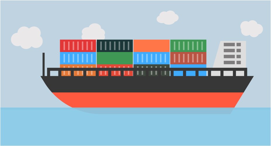 Sinking ship and colliding icon Royalty Free Vector Image