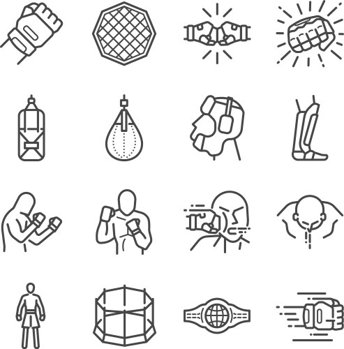 Mma Vector Images (over 6,500)