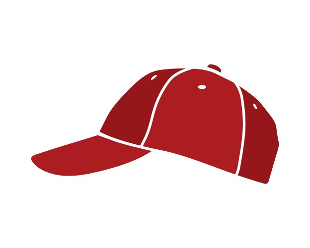 Yellow baseball cap icon Royalty Free Vector Image