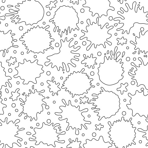 Paint Splat Outline Vector Images (over 990)