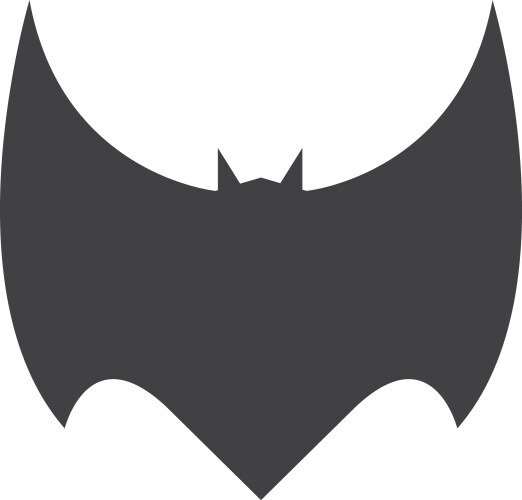 Bat icon logo Royalty Free Vector Image - VectorStock