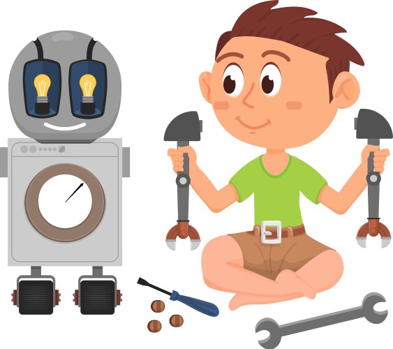 Mechanical Engineer Cartoon Vector Images (over 16,000)