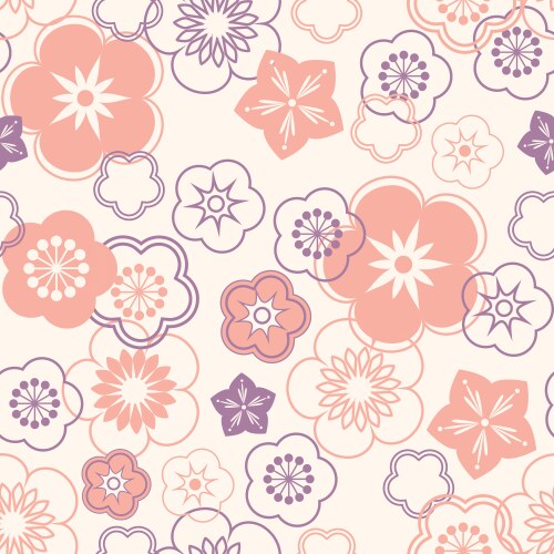 Chinese clouds smoke seamless pattern Royalty Free Vector