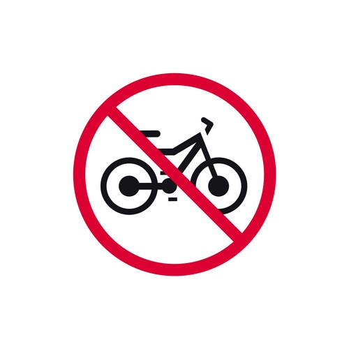 No beer prohibited sign forbidden modern sticker Vector Image