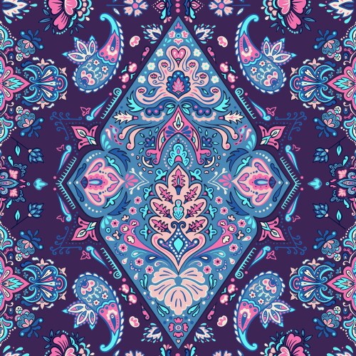 Circle Paisley Vector Images (over 8,400)