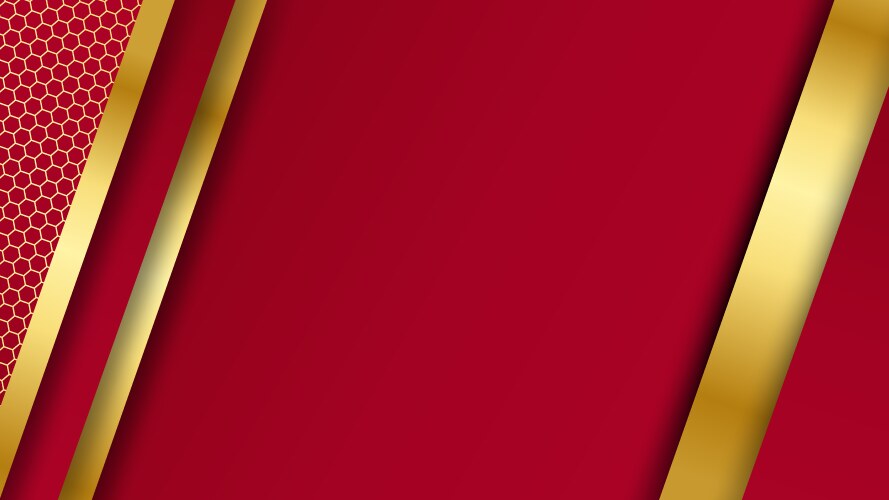 Elegant red maroon and gold background Royalty Free Vector