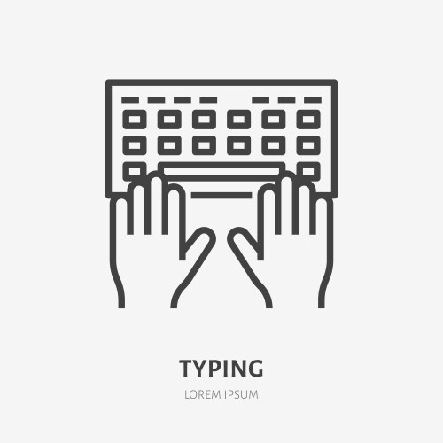 Keyboard Typing Vector Images (over 12,000)